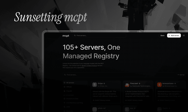 Why we sunsetted mcpt